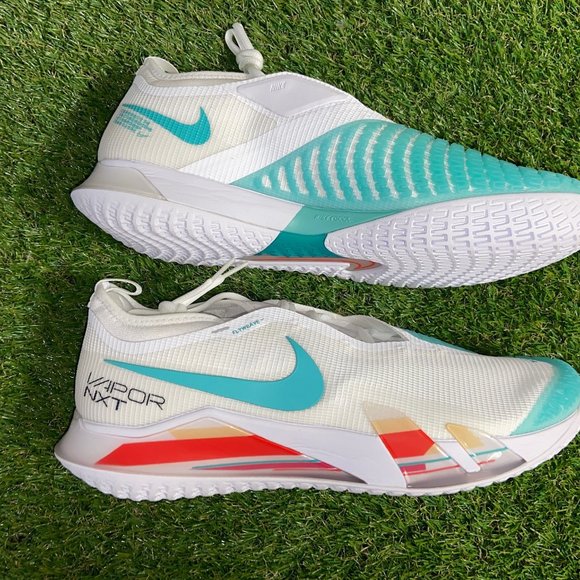 Nike | Shoes | Mens Nike React Vapor Nxt Hc Tennis Shoes Cv72436 White ...